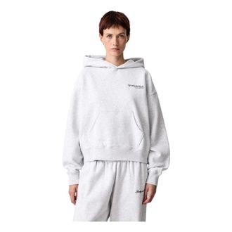 Sporty & Rich Moderner Hoodie - - Sweatshirts & Hoodies - Damen - Grau - M
