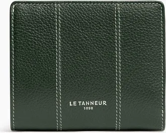 Le Tanneur Petit portefeuille Marguerite en cuir grain&eacute;