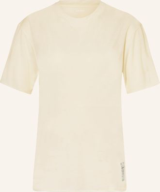 SATISFY Satisfy Laufshirt Cloudmerino Aus Merinowolle weiss