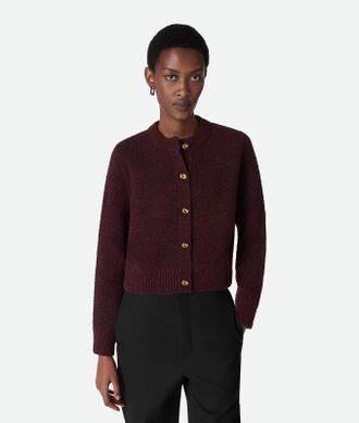 Bottega Veneta Strickjacke Aus Boucl&eacute;-wolle - Bottega Veneta