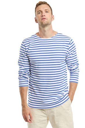 Armor Lux Herren Marini&egrave;re Houat H&eacute;ritage Homme T-Shirt, Mehrfarbig (wei&szlig; Dw5/Stern wei&szlig; Dw5/Stern), XL