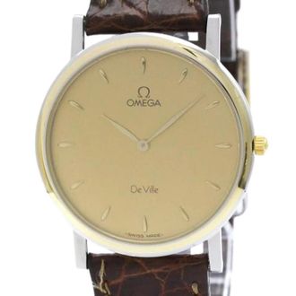 Omega Pre-owned De Ville 7400.11.01 Armbanduhr - - Pre-owned - Herren - Beige - ONE SIZE