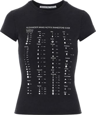 Alexander Wang T-Shirt - Schwarz