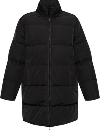 Diesel Lange W-Raveel Jacke - Schwarz