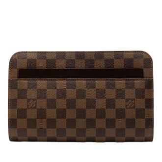 Louis Vuitton Portefeuille Saint Paul Pre-owned - Femme - Pre-owned - Brun - Taille: ONE Size
