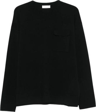 Roberto Collina Rundhals-Pullover - - Knitwear - Herren - Schwarzk - M