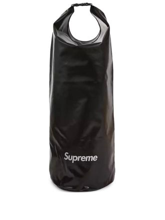 SUPREME x Ortlieb wasserfester Rucksack mit Rollverschluss - Schwarz