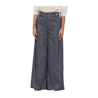 Aaiko Damen, Hosen, Blau, MGr&ouml;&szlig;e