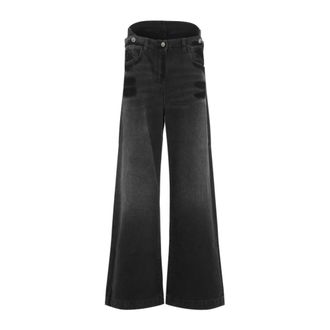 The Attico Double Waist Jeans - - Jeans - Damen - Schwarzk - W27
