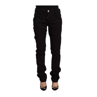 Acht Acht, Femme, Jeans, Noir, Taille: W26 Low Waist Skinny Denim