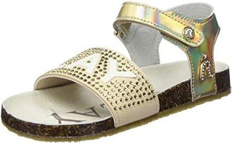 Replay Garçon Fille BIRKY JR Diamonds Sandale, 026 Gold, 20 EU