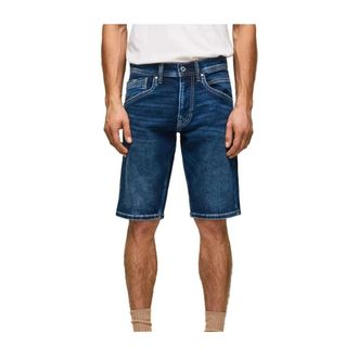Pepe Jeans London Track Denim Shorts - - Shorts - Herren - Blau - W33