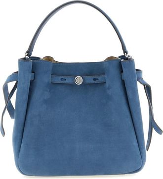 Tory Burch Femme, Sacs, Bleu, Taille: ONE Size Romy Bucket Bag
