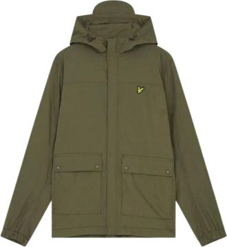 Lyle & Scott Jacke f&uuml;r Herren, mit Kapuze (Gr&uuml;n)