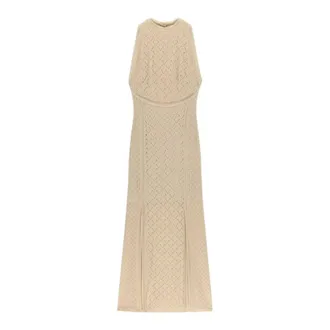 Guess Damen, Kleider, Beige, SGr&ouml;&szlig;e