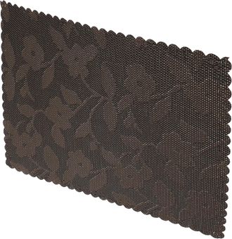 DOITOOL Jacquard Tischset f&uuml;r Teeparty Rechteckige Kratzfeste Teeunterlage Vielseitig Verwendbar als Tischmatte Abwaschbar und Elegantes Design f&uuml;r Esszimmer 