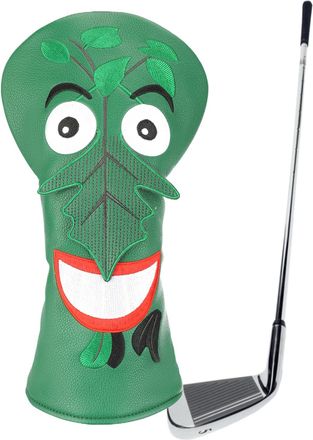 Generic Golfkopfsch&uuml;tzer - PU Leder Lustiger Schoner f&uuml;r Putter - Schl&auml;gerkopf-H&uuml;llen f&uuml;r Golf,F&uuml;r M&auml;nner Und Frauen F&uuml;r Sportturniere Spiel Im Freien Auf Dem