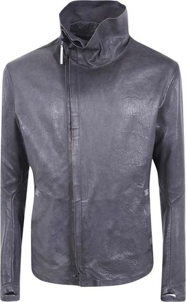 Isaac Sellam Experience Imparable Veste en Cuir - Homme - Vestes - Gris - Taille: L