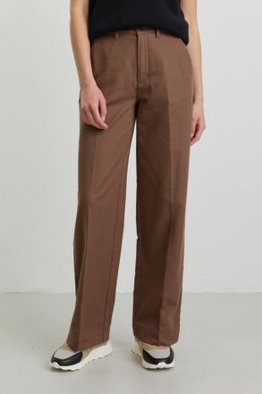 recolution Recolution Damen vegan Hose Marlene Kaffeebraun
