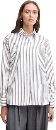 Lacoste Chemise oversize en popeline de coton - Femme - Blouses et Chemises - Multicolore - Taille: 40 FR