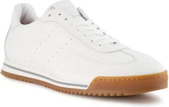 Rosso E Nero Herren Sneaker wei&szlig; Velours