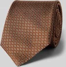 Blick. Seidenkrawatte mit Strukturmuster (7,5 cm)