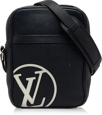 Louis Vuitton Hobo Bags - Taurillon Danube LV Circle PM - Gr. unisize - in Blau - f&uuml;r Damen