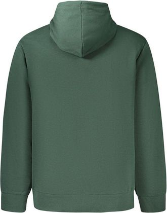 Timberland Logo-Embroidered Cotton-Blend Hoodie - Green