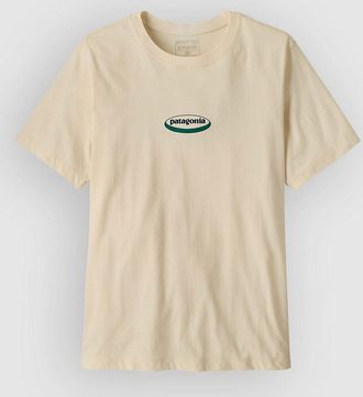 Patagonia 95 Oval Logo T-Shirt undyed natural