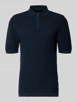Mc Neal Regular Fit Poloshirt mit kurzem Rei&szlig;verschluss