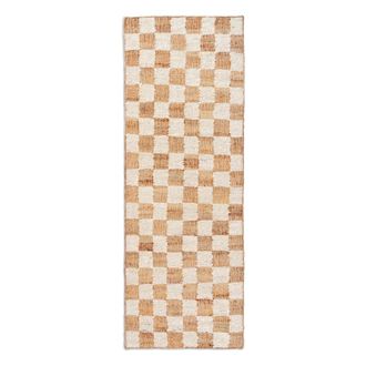 Ferm Living Tapis en jute et laine Check Ferm Living