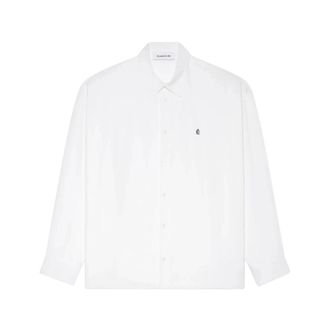 &Eacute;tudes Studio Oversize Tencel Hemd - - Shirts - Herren - Wei&szlig; - L