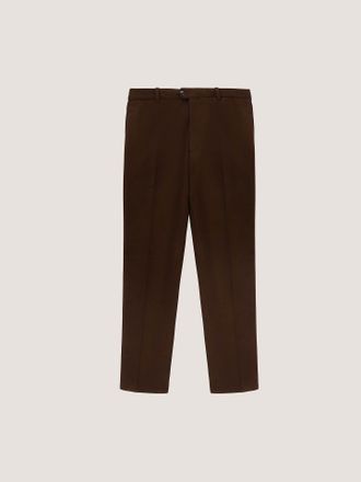 Circolo 1901 Cashmere touch chino trousers Corteccia / 48