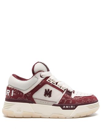 Amiri baskets Bandana en jean - Tons neutres