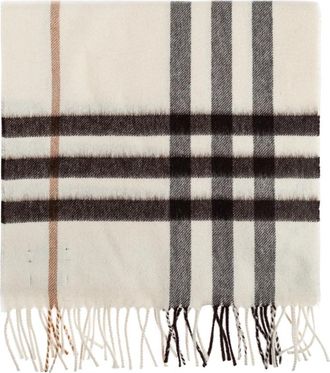 Burberry Kaschmirschal - - Accessories - unisex - Wei&szlig; - ONE SIZE