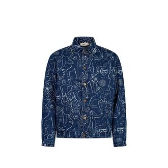 Olow Veste imprim&eacute;e en coton