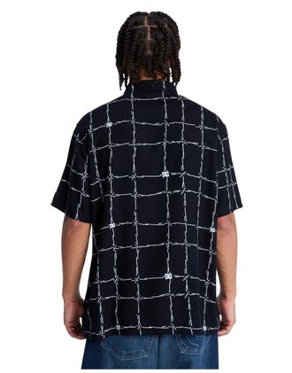 DC Wired - Chemise d&eacute;contract&eacute;e &agrave; manches courtes - Noir