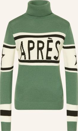 Perfect Moment Perfect Moment Pullover Apres Aus Merinowolle gruen