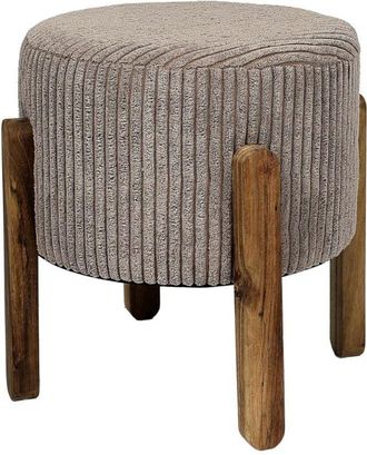 The Home Deco Factory The Home Deco Factory - Tabouret c&ocirc;tel&eacute; scott Taupe