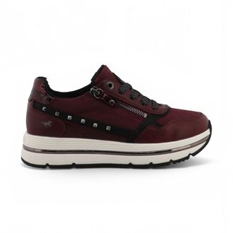Mustang Jeans Mustang Damen Burgundy Schn&uuml;rschuhe Plateauschuhe - M0332001
