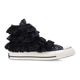 Converse Femme, Chaussures, Noir, Taille: 36 1/2 EU Chuck 70 3-D Flourish High Hauts
