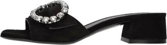 Stuart Weitzman Femme, Chaussures, Noir, Taille: 37 1/2 EU Sloane 35