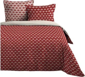 Lovely Casa Lovely Casa - Housse de couette + taies 240x260cm Esprit chalet