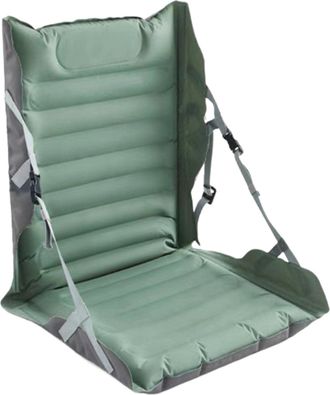 Generico Aufblasbarer Klappsitz: Bodenstuhl mit Rückenlehne, bequeme Reisesitze | Strandstuhl für Camping, leichtes Entspannungszubehör für Erwachsene, Angelst