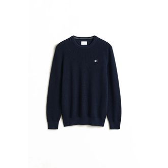 GANT Rundhals-Strickware - - Knitwear - Herren - Blau - XL