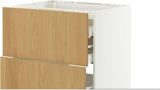 IKEA METOD / MAXIMERA Unterschr.f Kochf/2 Fronten/3 Sch