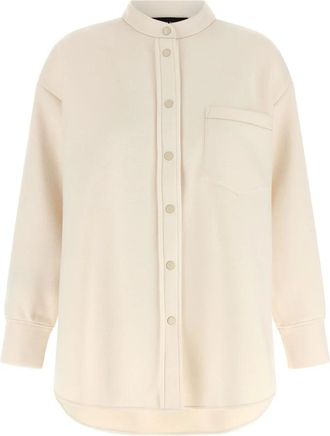 Fabiana Filippi Femme, Blouses et Chemises, Beige, Taille: 36 FR Scuba Cashmere Shirt