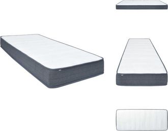 vidaXL Vidaxl - Matelas de sommier tapissier 200x90x20 cm - Matelas Tapissier - Matelas Confort - Matelas Ferme - Matelas Double - Matelas Bon Marché