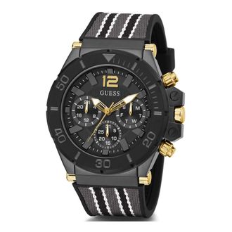 Guess Pilot Uhr - - Accessories - Herren - Schwarzk - ONE SIZE