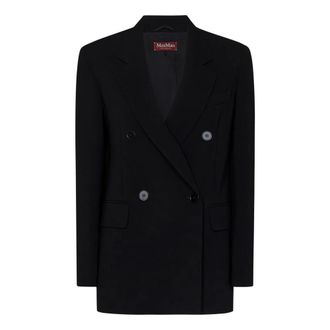 Max Mara Blazer oversize noir v&ecirc;tements dext&eacute;rieur - Femme - Vestes - Noir - Taille: 36 FR
